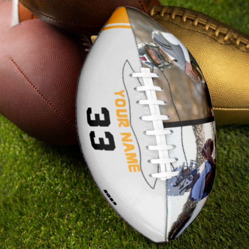 Customized Footballs Can be Added with Photos and Numbers for Graduates ...