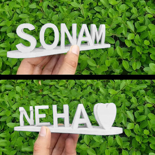 Dual Name Illusion Love 3D Printed as Sweet Gifts - Hidlove.com